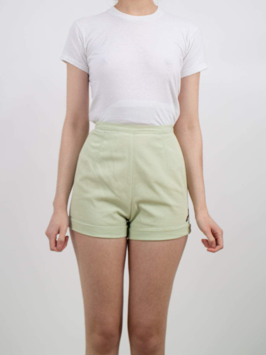 1950s Mint Green Jantzen Cotton High Waisted Shorts V085 – Erin Templeton