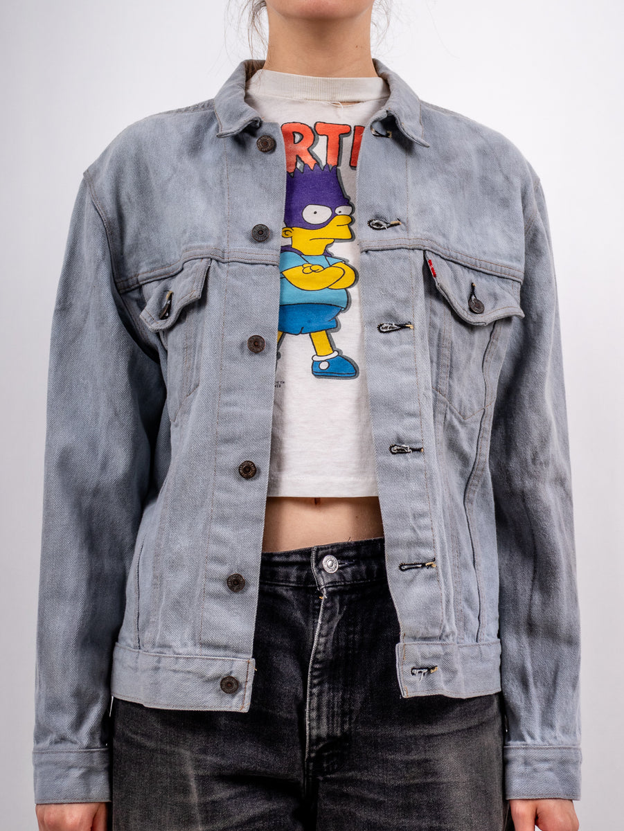 LEVIS overdyed denim trucker jacket V488 – Erin Templeton
